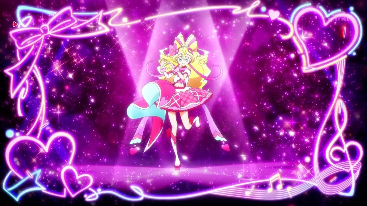 Kimi To Idol Precure! Cure Idol Transformation - YouTube