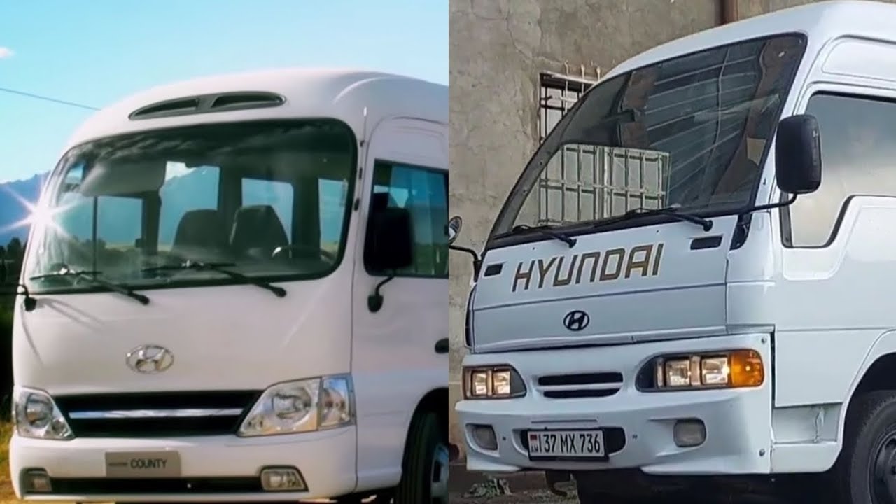 Hyundai County-Chorus Deluxe Buses Diesel Turbo (Video-Rek) Made In ...