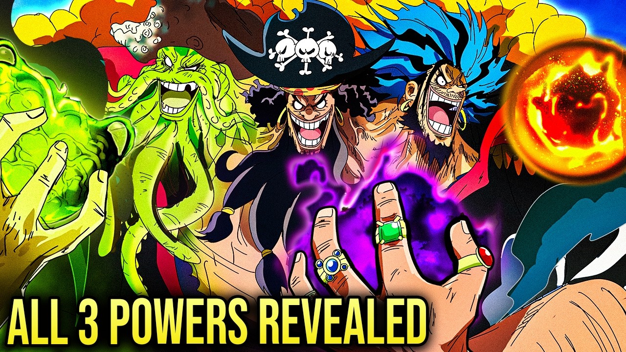 Blackbeard’s TRUE Identity & 3 Devil Fruit Powers REVEALED - Davy D ...