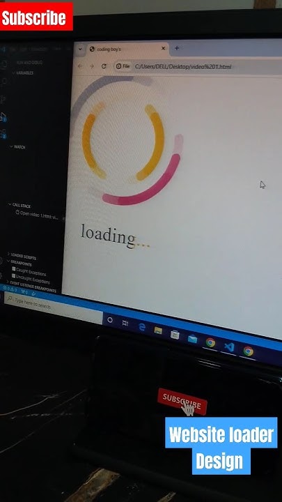 Shorts Website Loader Design Htmlcss Htmltutorial Shortsfeed