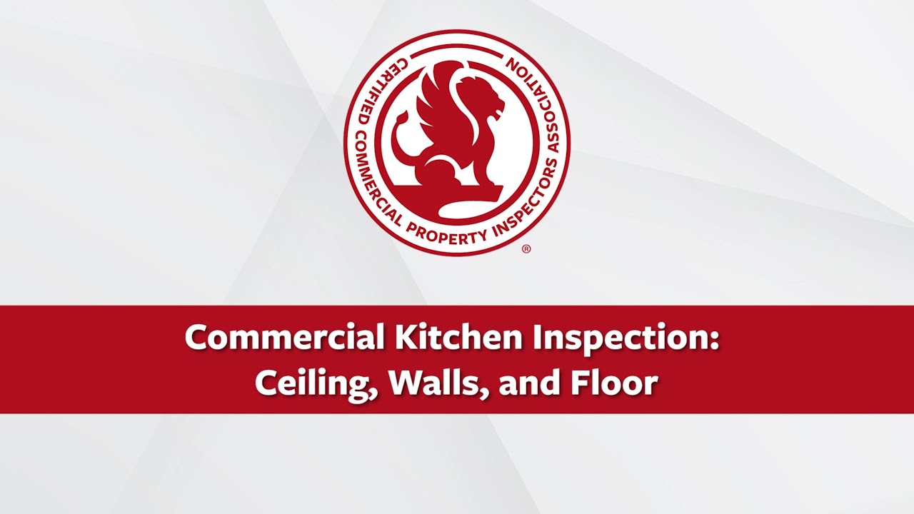 Commercial Kitchen Inspection: Ceiling, Walls, and Floor - YouTube