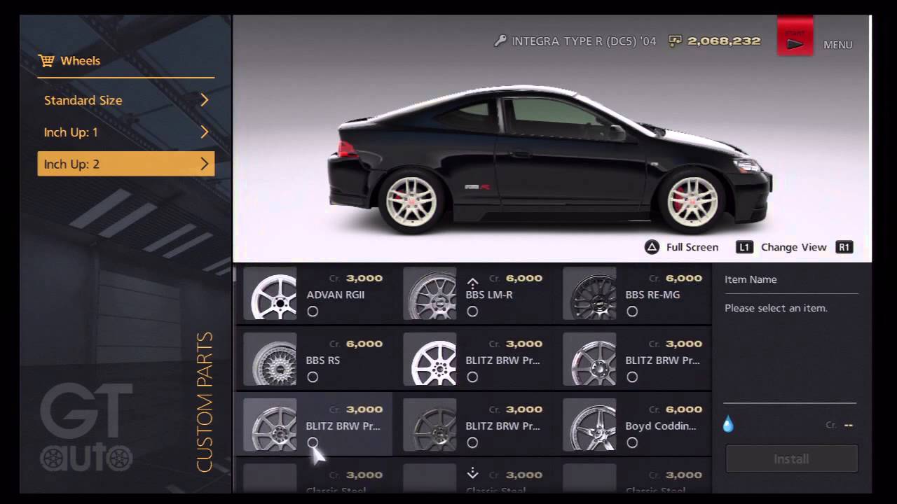 GT6 : Honda Integra DC5 Drag Build | Drag Tune | Top Speed Build - YouTube