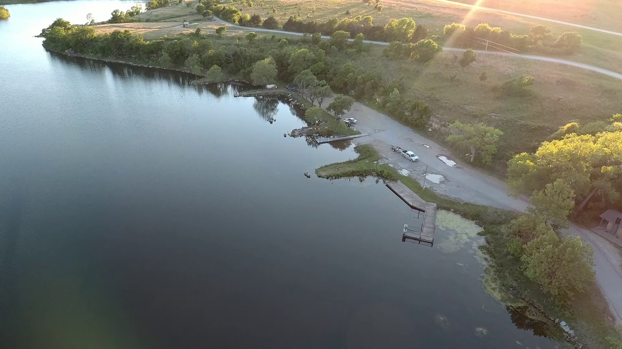 Cowley County Lake Spring 2020 - YouTube