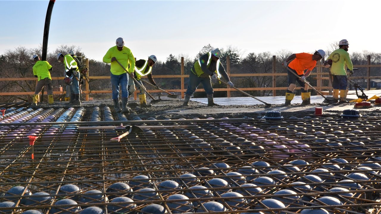 Ingenious Construction Workers New Slab Tech That Are At Another Level ...