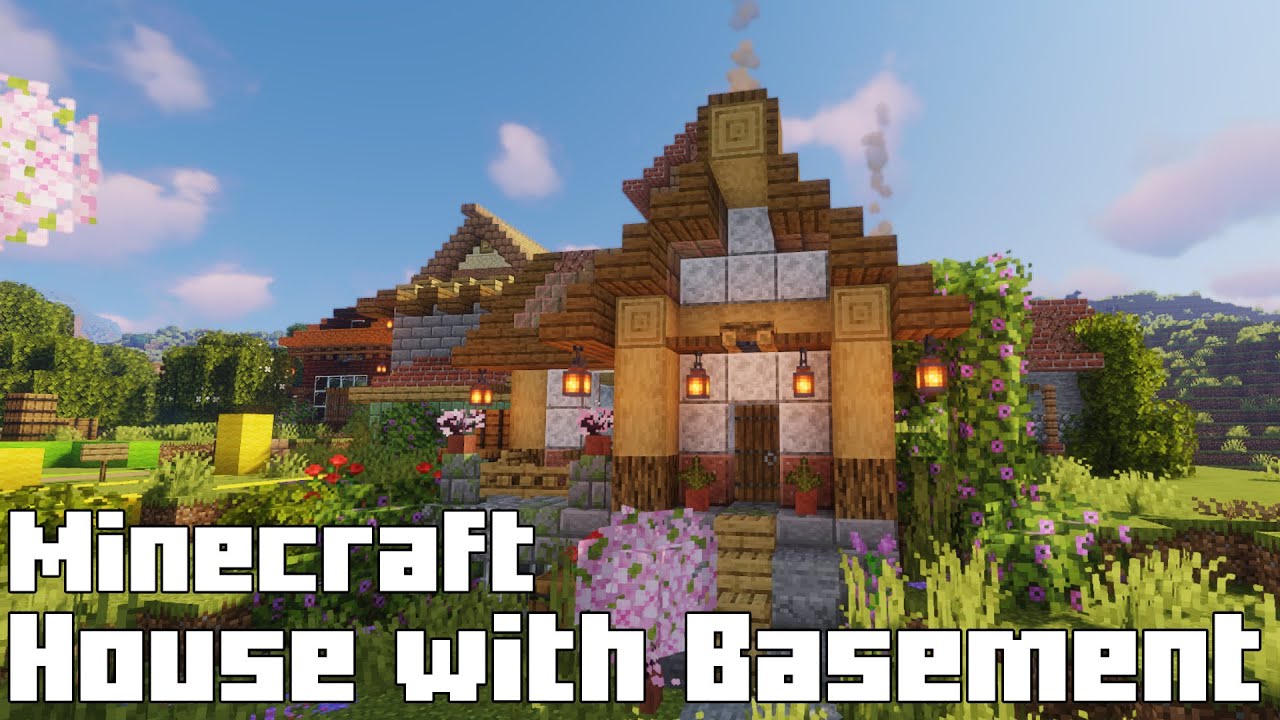 House with Basement | Minecraft Build - YouTube