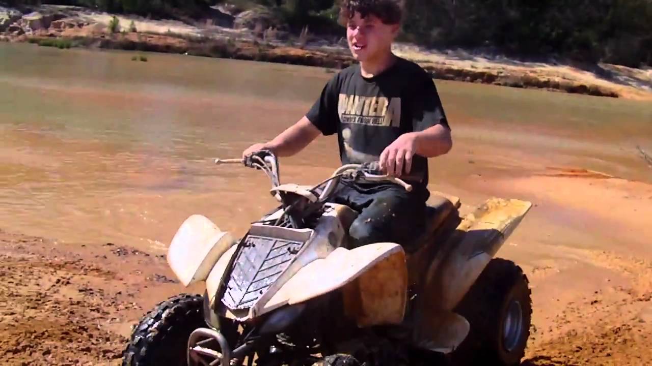 yamaha 80 cc raptor shaft drive - YouTube