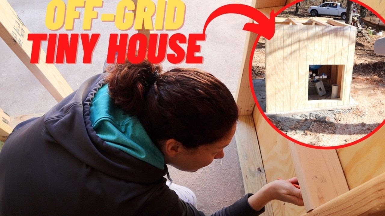 WELL This Is A REAL OFF-GRID Tiny House In The Woods - YouTube
