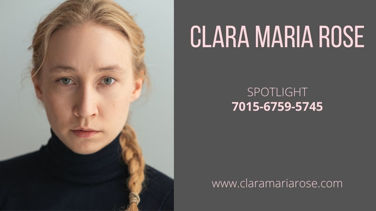 Clara Maria Rose - Professional Profile, Photos on Mandy - Clara Maria Rose