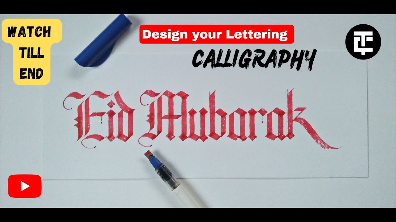 Amazing Calligraphy | Satisfying Calligraphy | Calligraphy Video ...