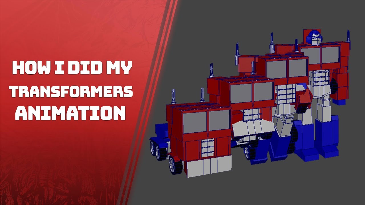 How I made my Transformers animation using Set Driven Key - YouTube