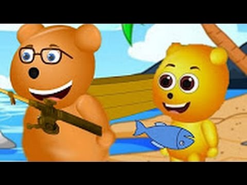 The Gummy Bear - Mega Gummy bear Father & Son Go Fishing - Gummibar ...