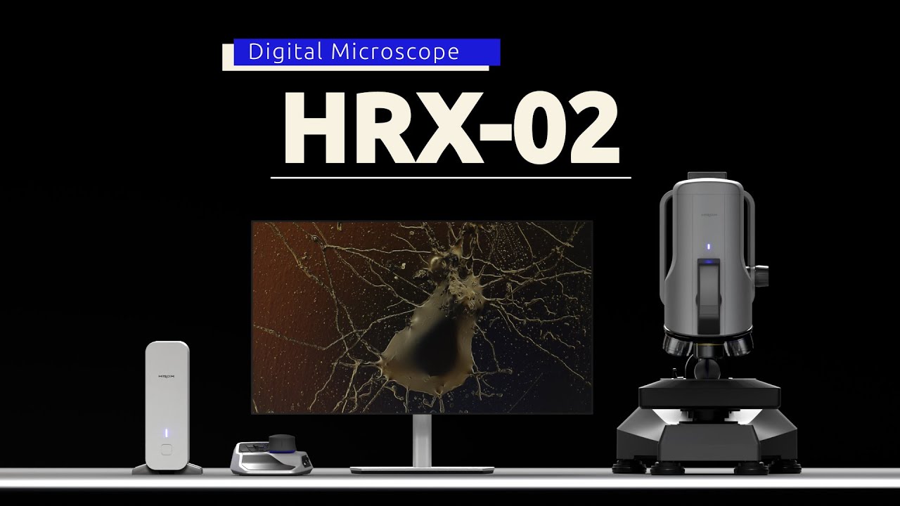 デジタルマイクロスコープ HRX-02 - YouTube