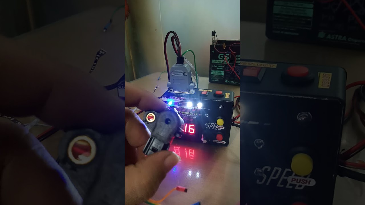 cara pakai tester modul FI - YouTube