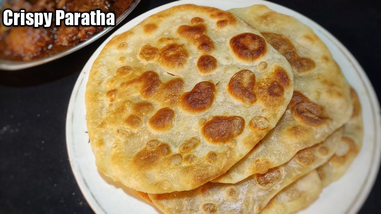 Khasta Paratha Recipe || Crispy Paratha Banane Ka Tarika - YouTube