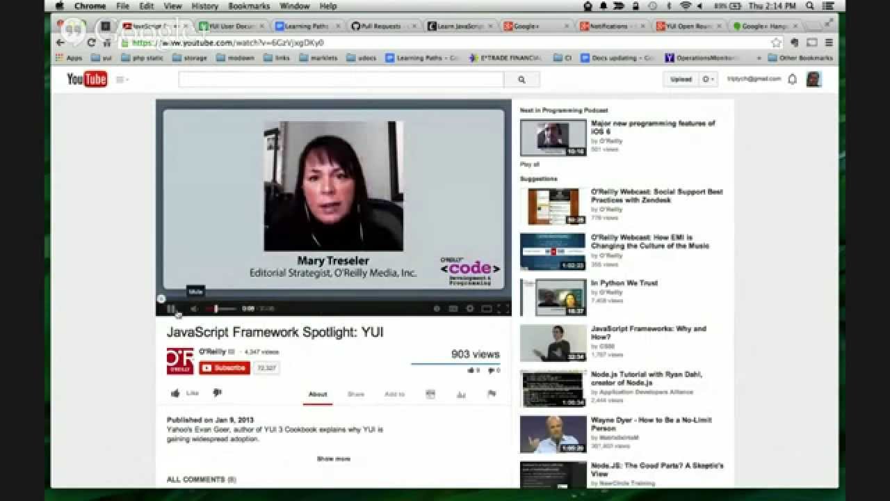 YUI Open Roundtable - Learning Paths with Andrew Wooldridge - YouTube