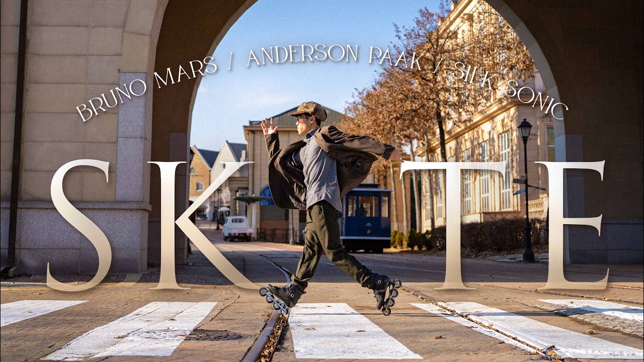 Bruno Mars, Anderson .Paak, Silk Sonic - Skate l choreography on skates ...