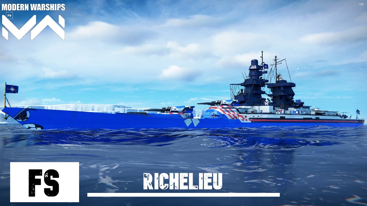 FS Richelieu | Kapal Terbaik Untuk Mode Ranked | Modern Warships - YouTube