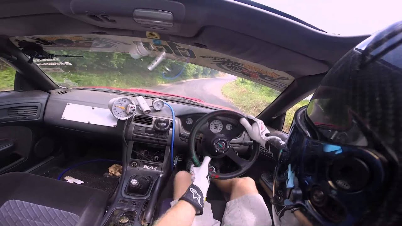 Ebisu Touge in car!! S14 missile - YouTube