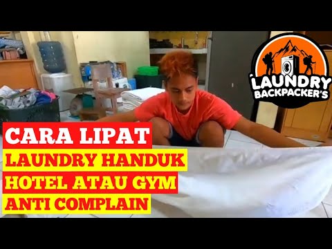 CARA LIPAT HANDUK HOTEL