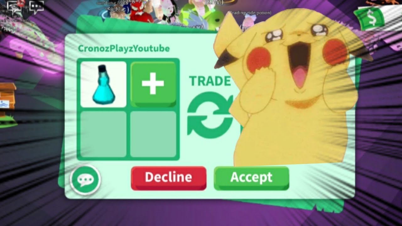 What Do People Offer For A Snowflake Potion in Adopt Me - YouTube