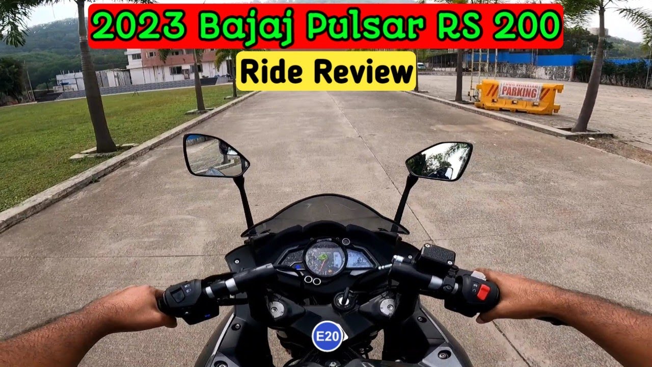 Bajaj Pulsar RS 200 2023 Model | Ride Review | OBD2 E20 | Price ...