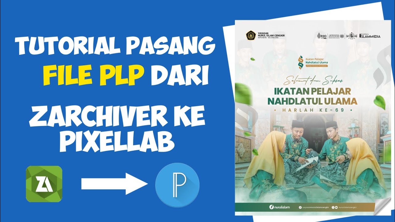TUTORIAL PASANG FILE PLP | PIXELLAB TERBARU 2024 - YouTube
