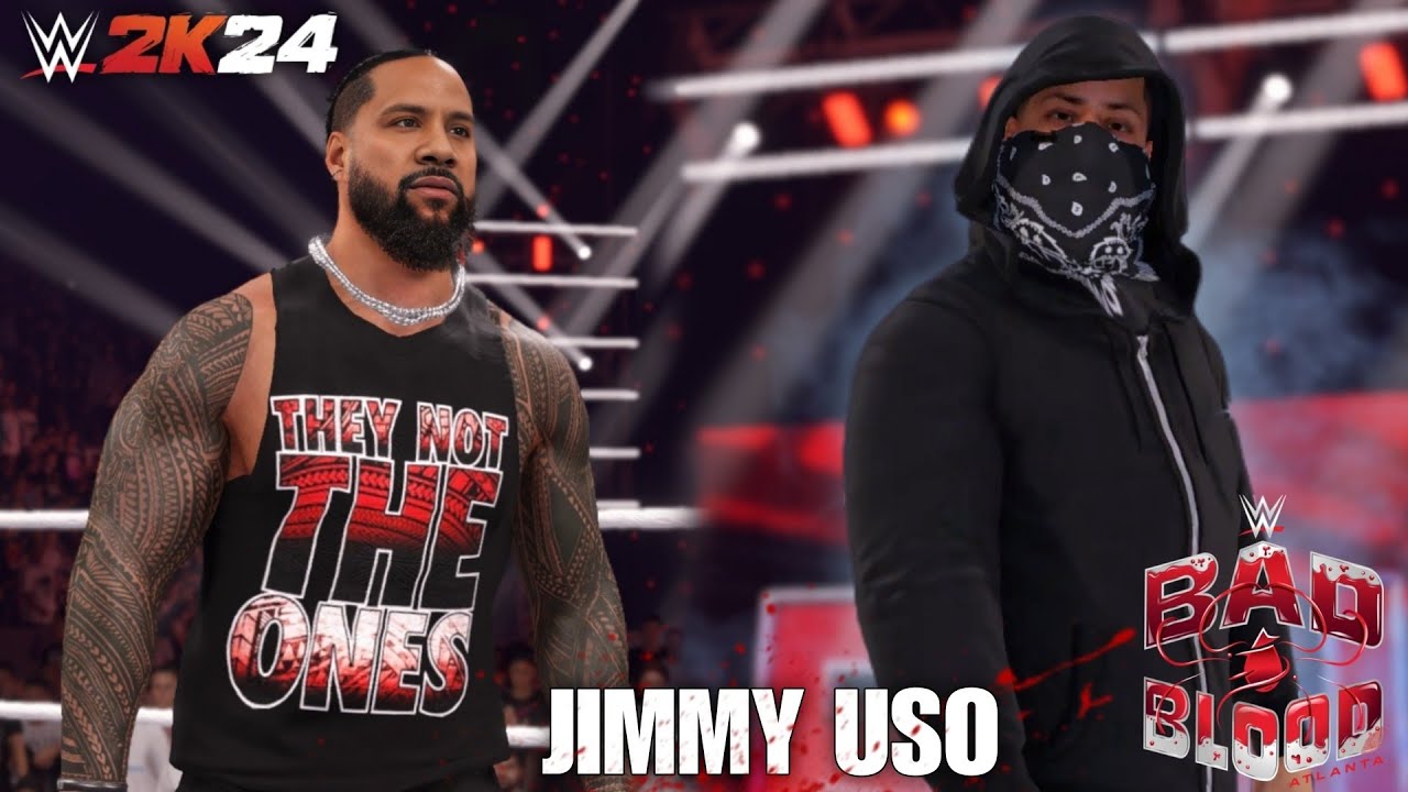 WWE Bad Blood 24 Jimmy Uso Return Attire | New WWE2K24 Community ...