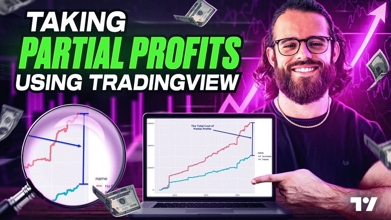 How To Close Your Trade In Pieces Using TradingView - YouTube