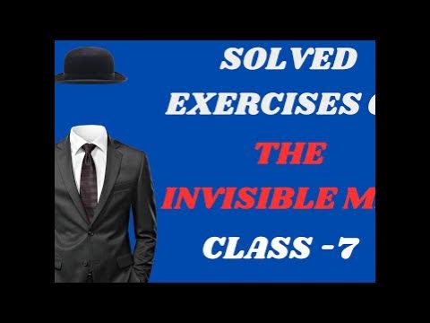 Solved Question Answers of The Invisible Man - YouTube