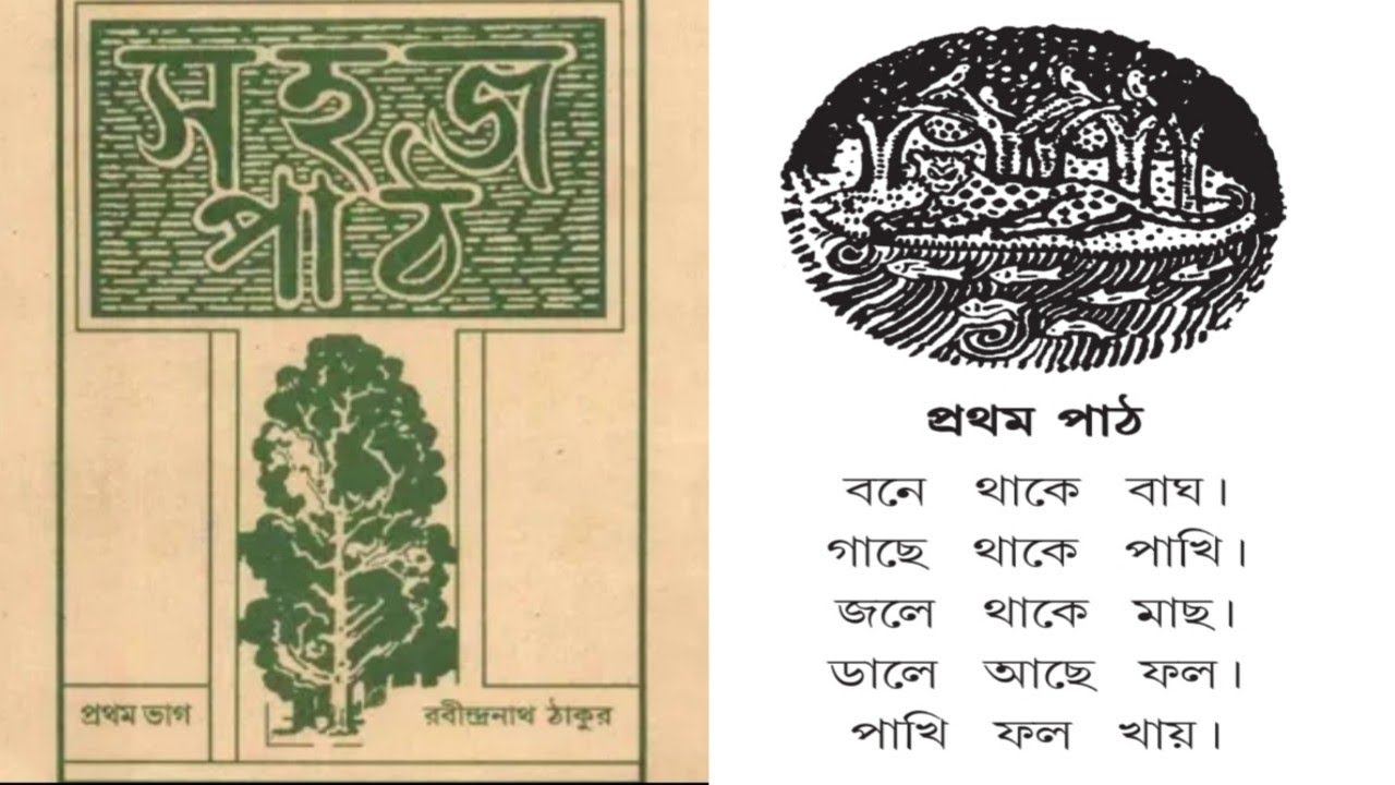 Bone thake bagh । বনে থাকে বাঘ। প্রথম পাঠ। সহজ পাঠ। প্রথম শ্রেণী। # ...