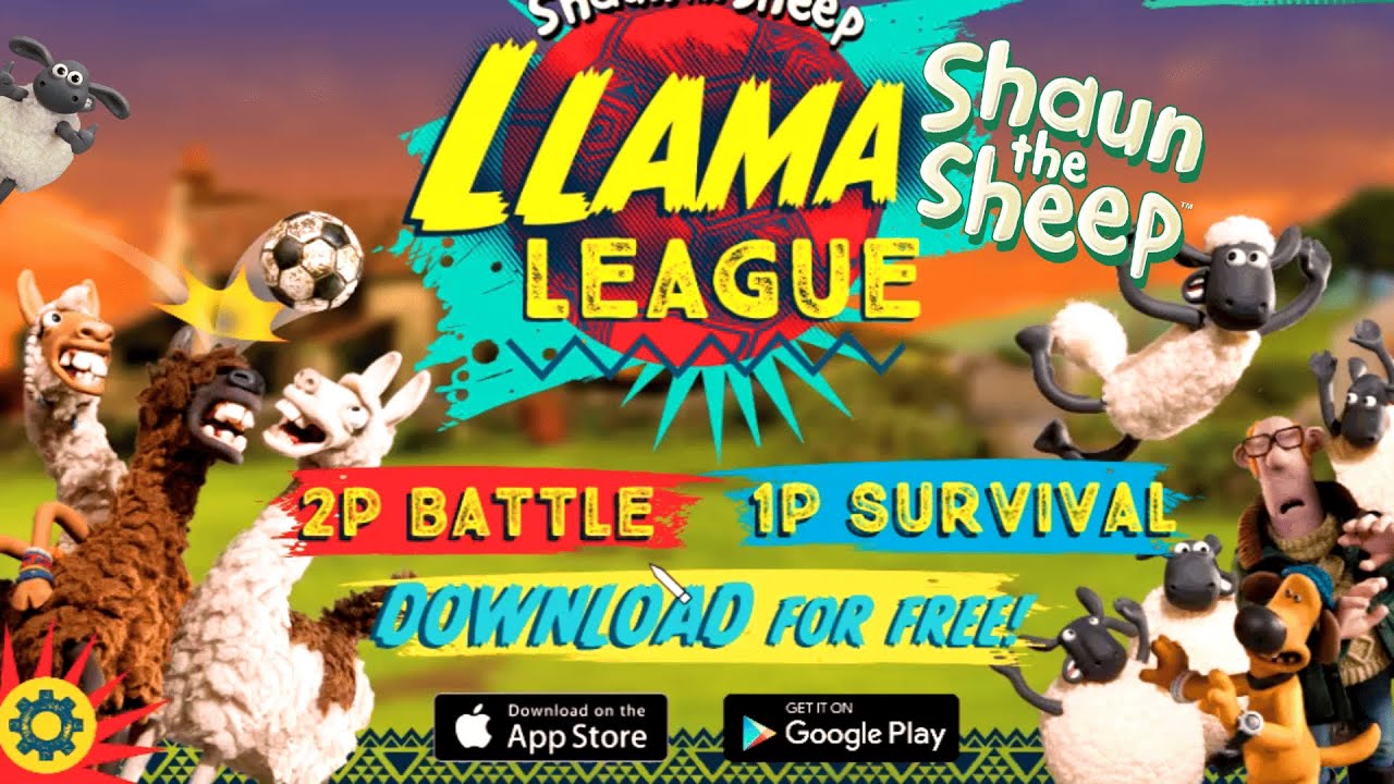 Shaun the Sheep Games : Play "Llama League" Online for Free - YouTube