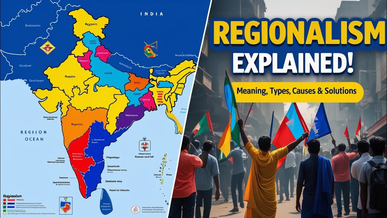 Regionalism-meaning,definition,characteristics,types,causes,impact and ...