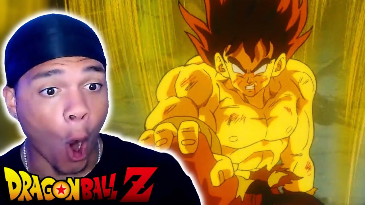 GOKU GOES FALSE SUPER SAIYAN!!! | Dragon Ball Z Lord Slug MOVIE ...
