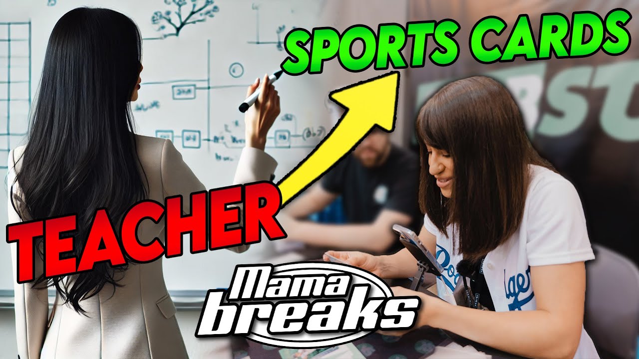 How @mamabreaks QUIT Her Job To Do Sports Cards Full Time ️ - YouTube
