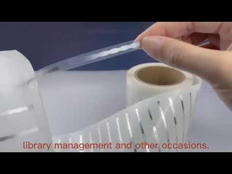 ICODE SLIX 2 And UHF RFID Library Tag For Library Book Tracking - YouTube