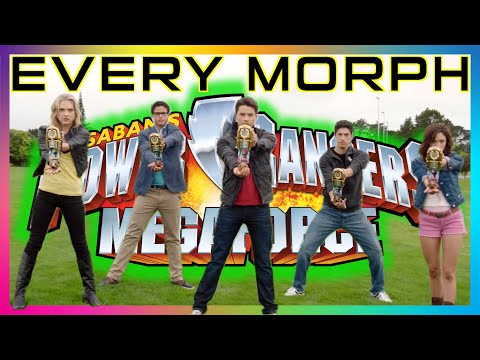 EVERY 'Power Rangers Megaforce' MORPH EVER