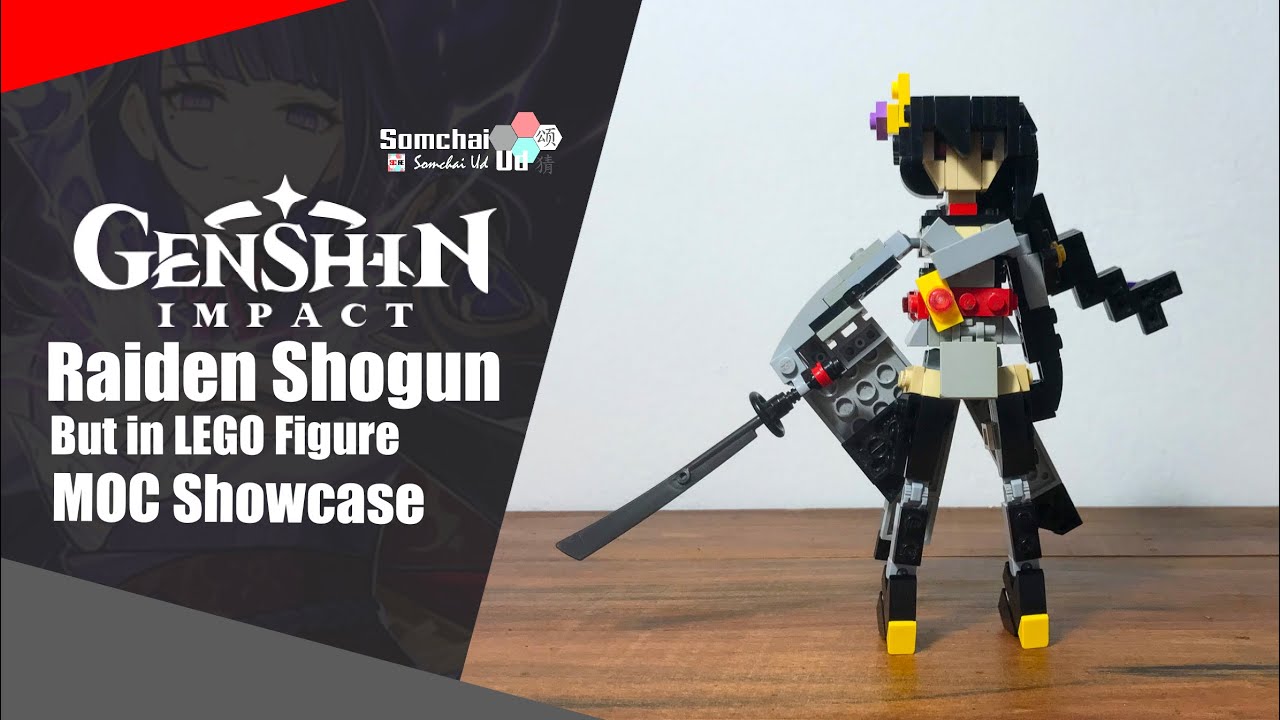 My LEGO Raiden Shogun Figure MOC Showcase | Somchai Ud - YouTube