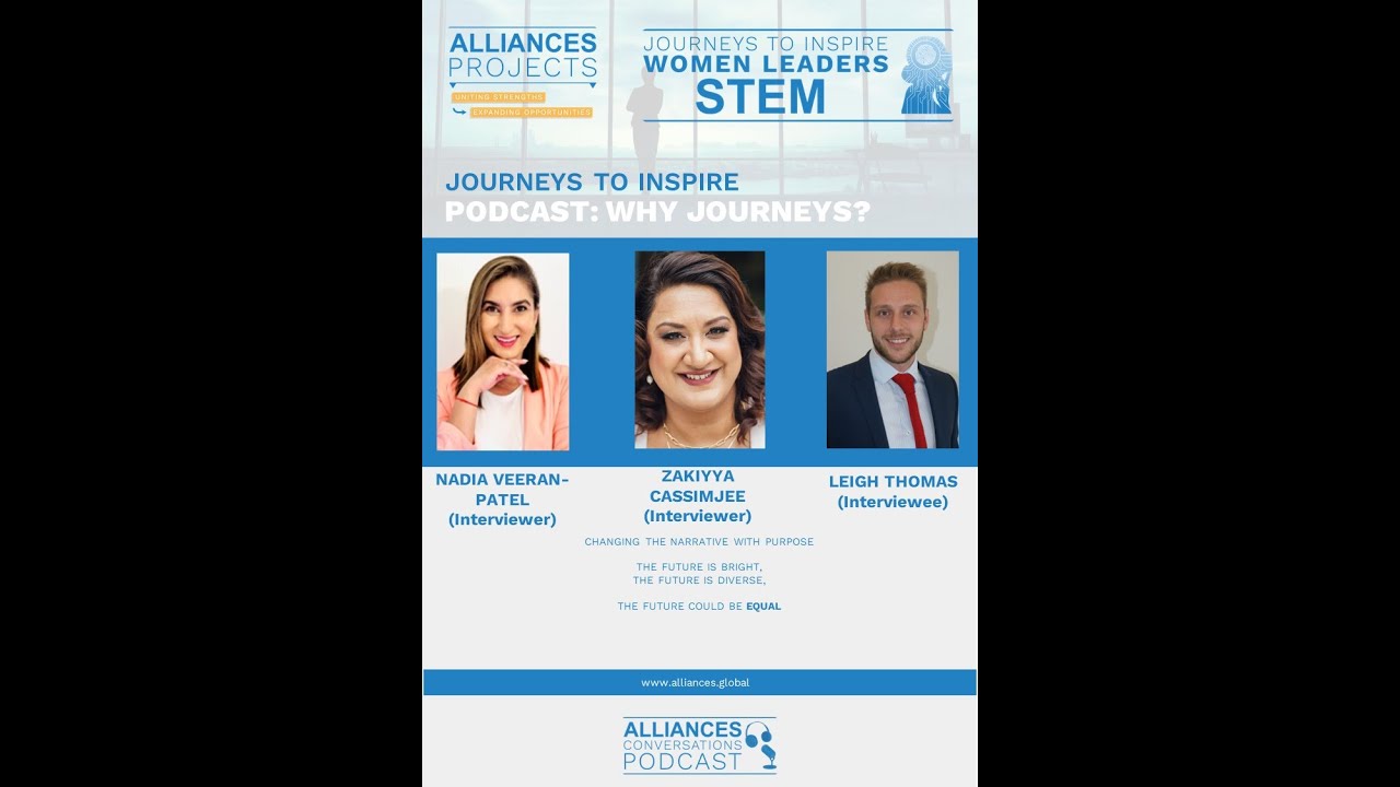 Why Journeys to Inspire? -Women in STEM - Podcast 3 - Leigh Thomas ...