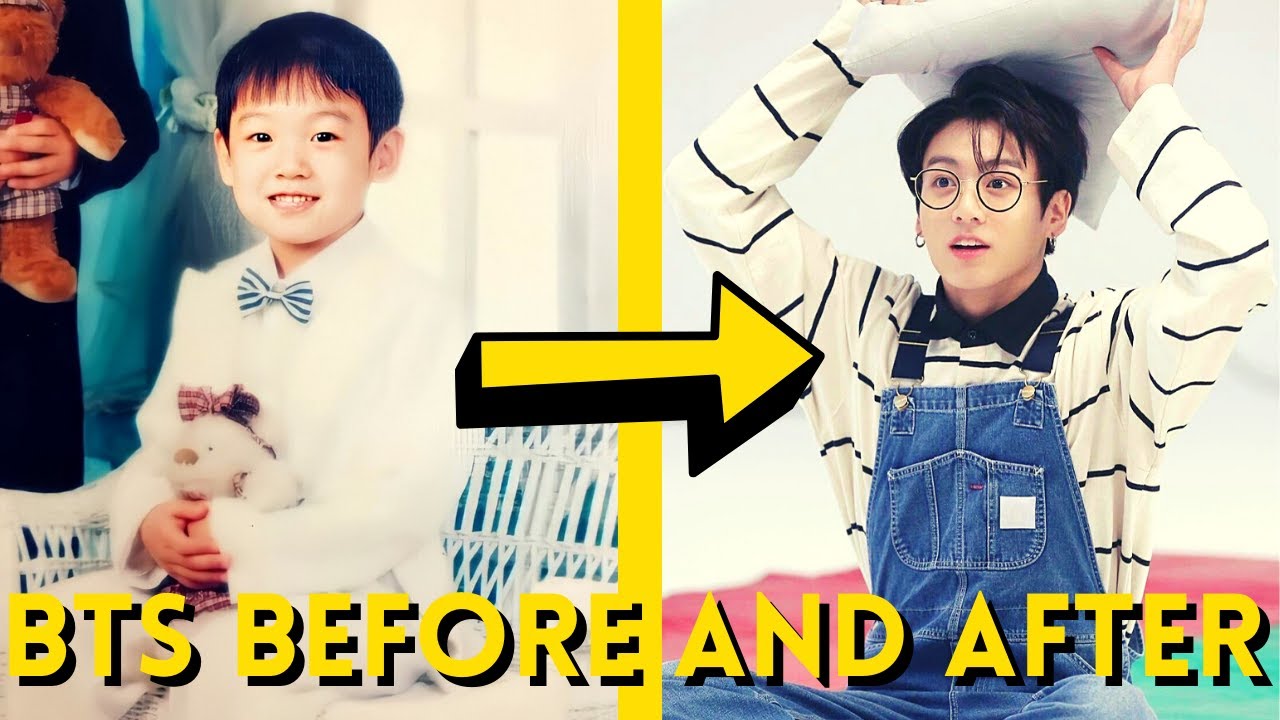 BTS BEFORE FAME: PRE DEBUT AND EVOLUTION (Before and After) - YouTube