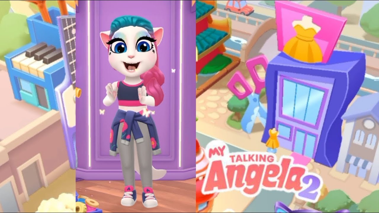 💓Level 434-436💞My Talking Angela 2💕|Chamor Games - YouTube