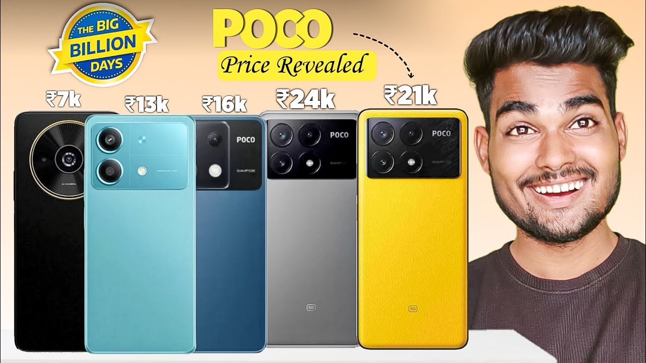 Revealing Price of All Poco Phones in Flipkart Big Billion Days Sale ...