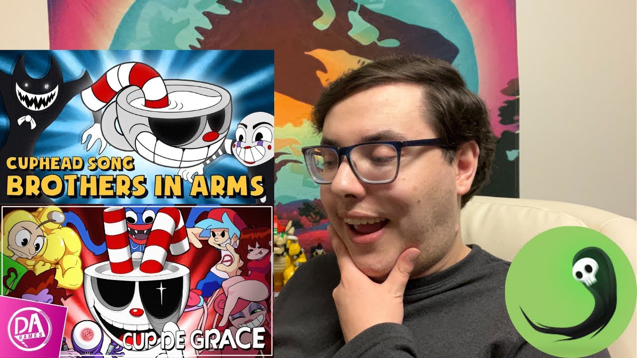 Cuphead Songs | BROTHERS IN ARMS and Cup de Grâce | A DAGames Reaction ...