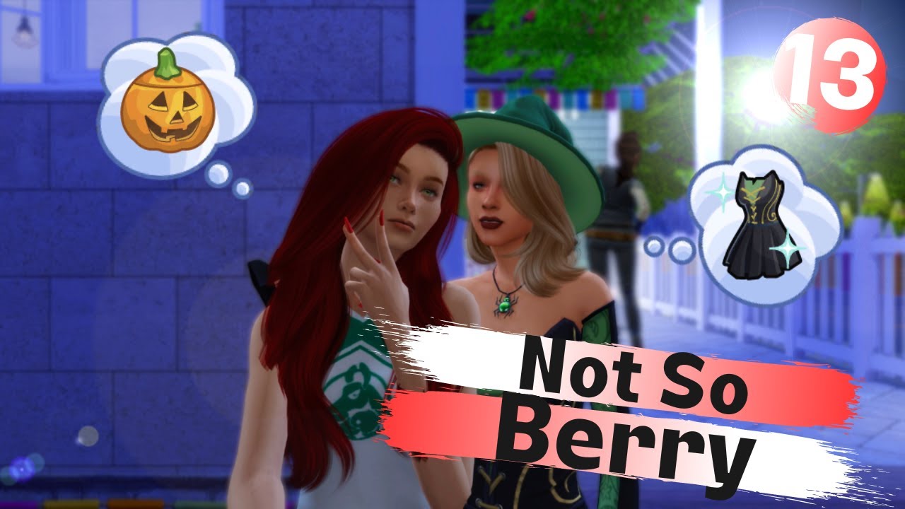 Spooky Fun Before Heading Off 🎃🎃 | Sims 4 Growing Not So Berry Together ...