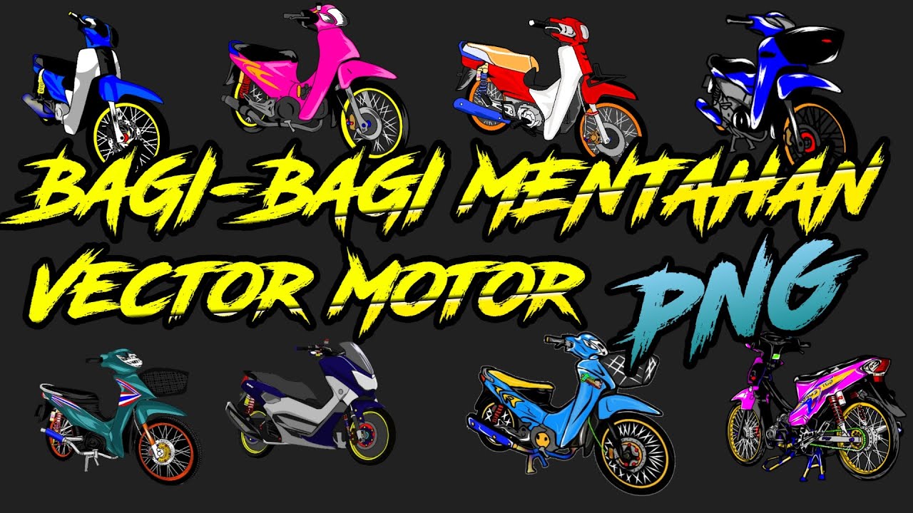 BAGI BAGI MENTAHAN VECTOR MOTOR PNG - YouTube