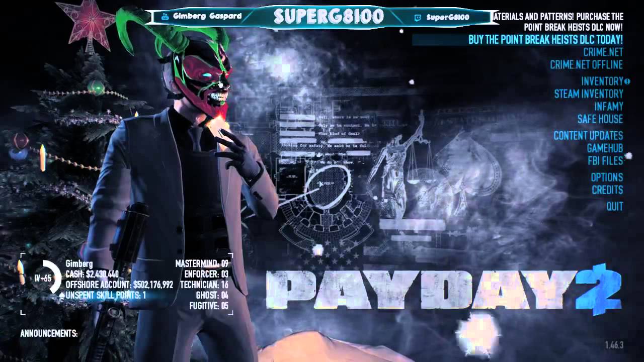 Payday 2: "This is a game, winner's prize? Staying alive." - YouTube