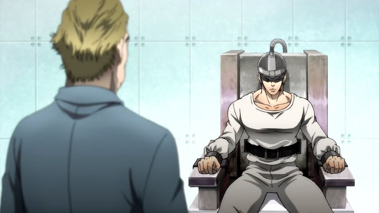 BAKI 2018 - DOYLE on the electric chair | ANIME HABIBI - YouTube