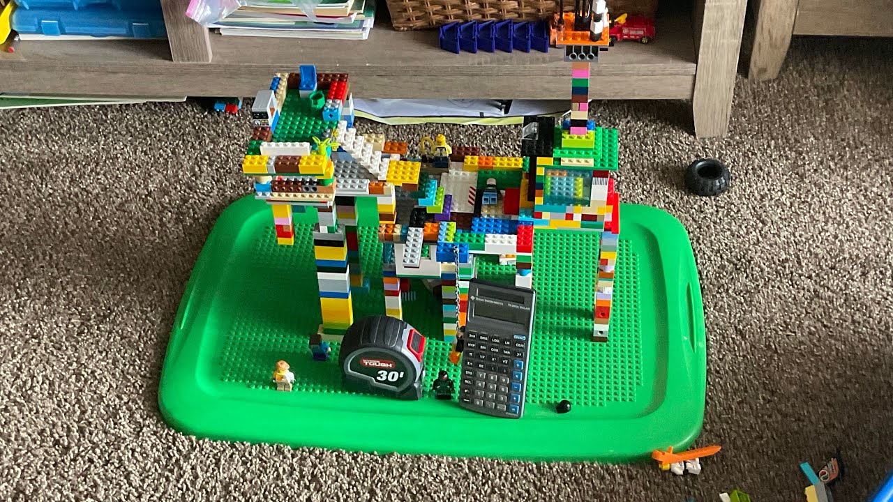 Showing our lego building. - YouTube
