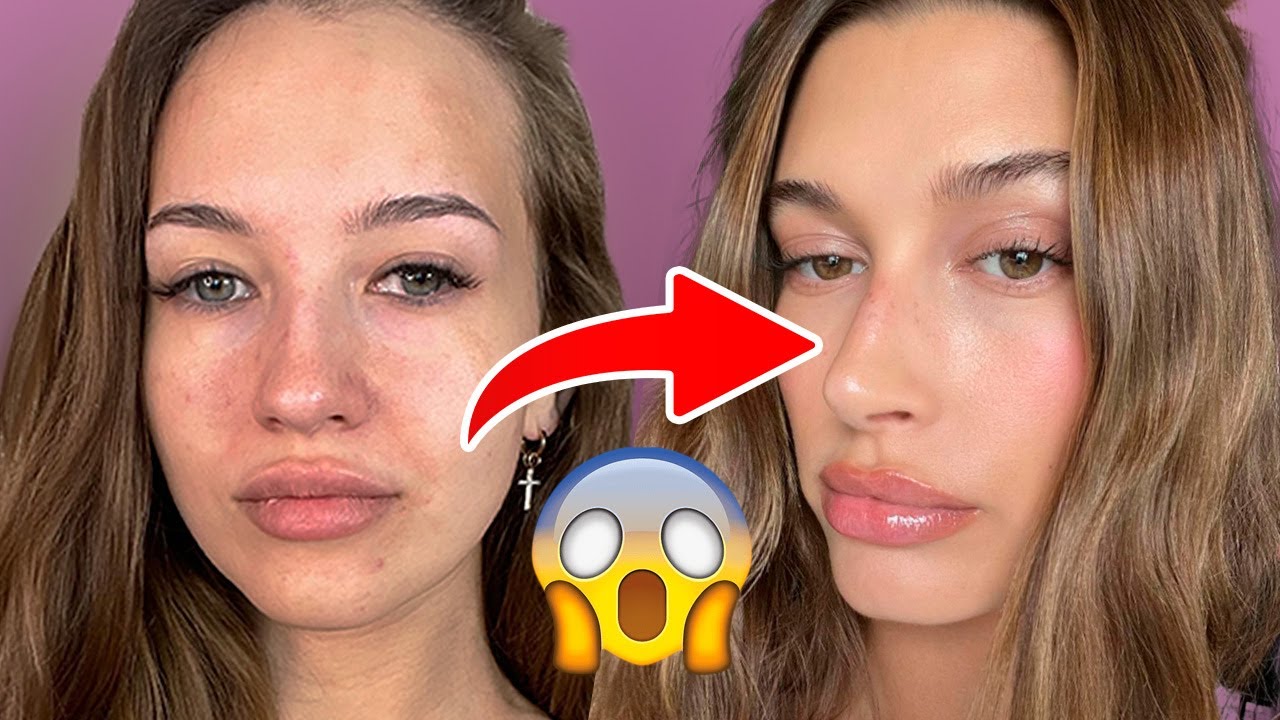 Makeup Transformation Hailey Bieber Without Plastic Surgery! - YouTube