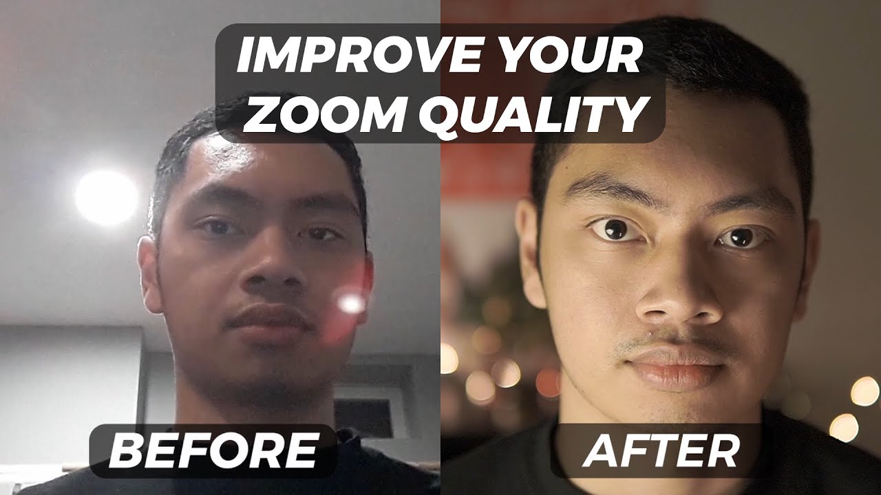 How to improve your ZOOM QUALITY (budget friendly too!) - YouTube