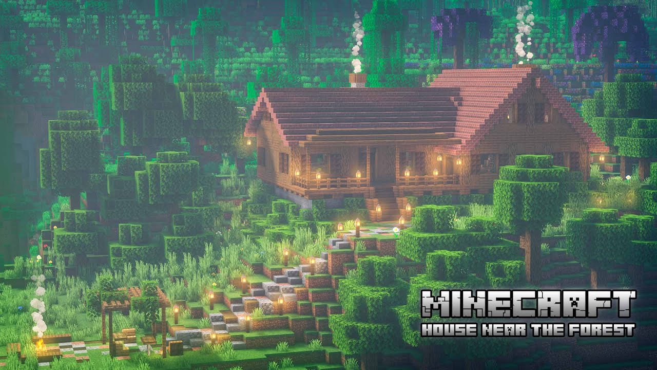 Minecraft Cozy Forest House New Life Plan: Ditch Everything, Live In A